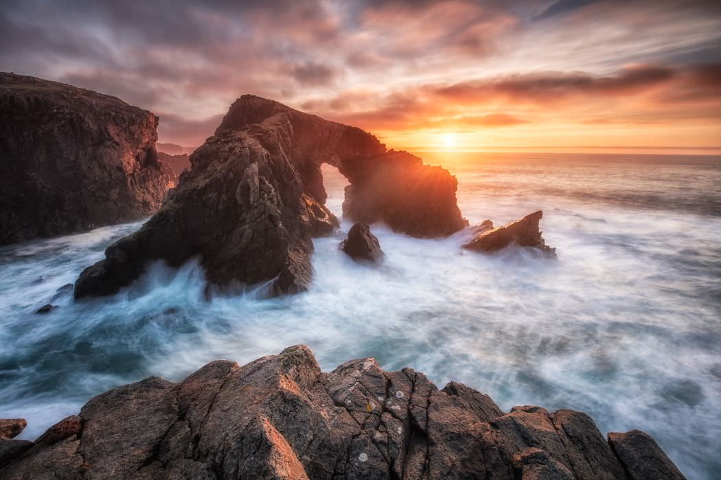 Natural Arch, Isle of Lewis, Scotland